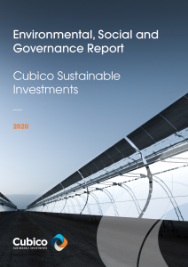 Cubico Sustainable Investments publishes first corporate ESG report ...